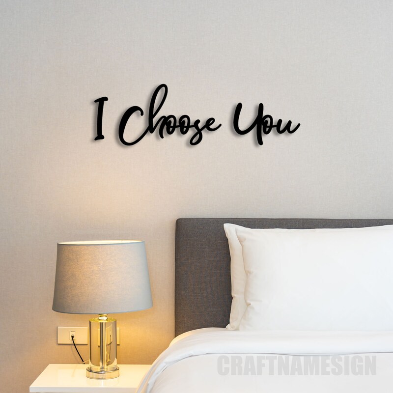 I Choose You Sign - Etsy