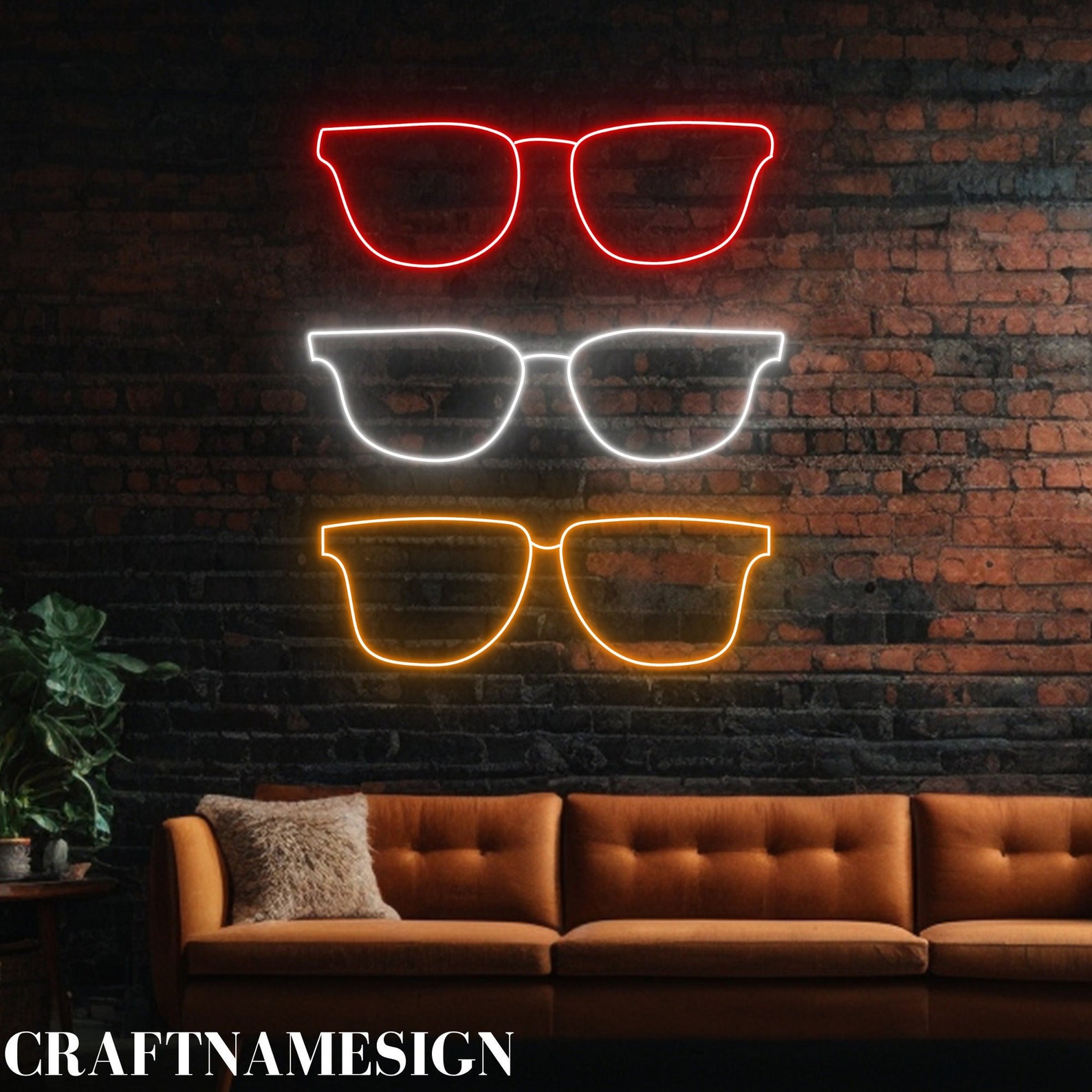 Eyewear Optometry Clinic Wall Led Light, Eyewear Neon Signs, Custom ...