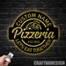 Custom Pizzeria Sign, Pizza Sign, Shop Sign, Kitchen Decor ...