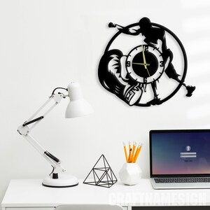 Boxing Vinyl Record Large Wall Clock, Wall Clock Unique for Home Decor ...