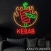 Doner Kebab Neon Sign, Doner Kebab Led Sign, Custom Neon Sign, Kebab ...