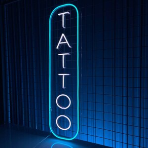 Tattoo Neon Sign, Tattoo Led Sign, Tattoo Studio Sign, Led Neon Lights ...
