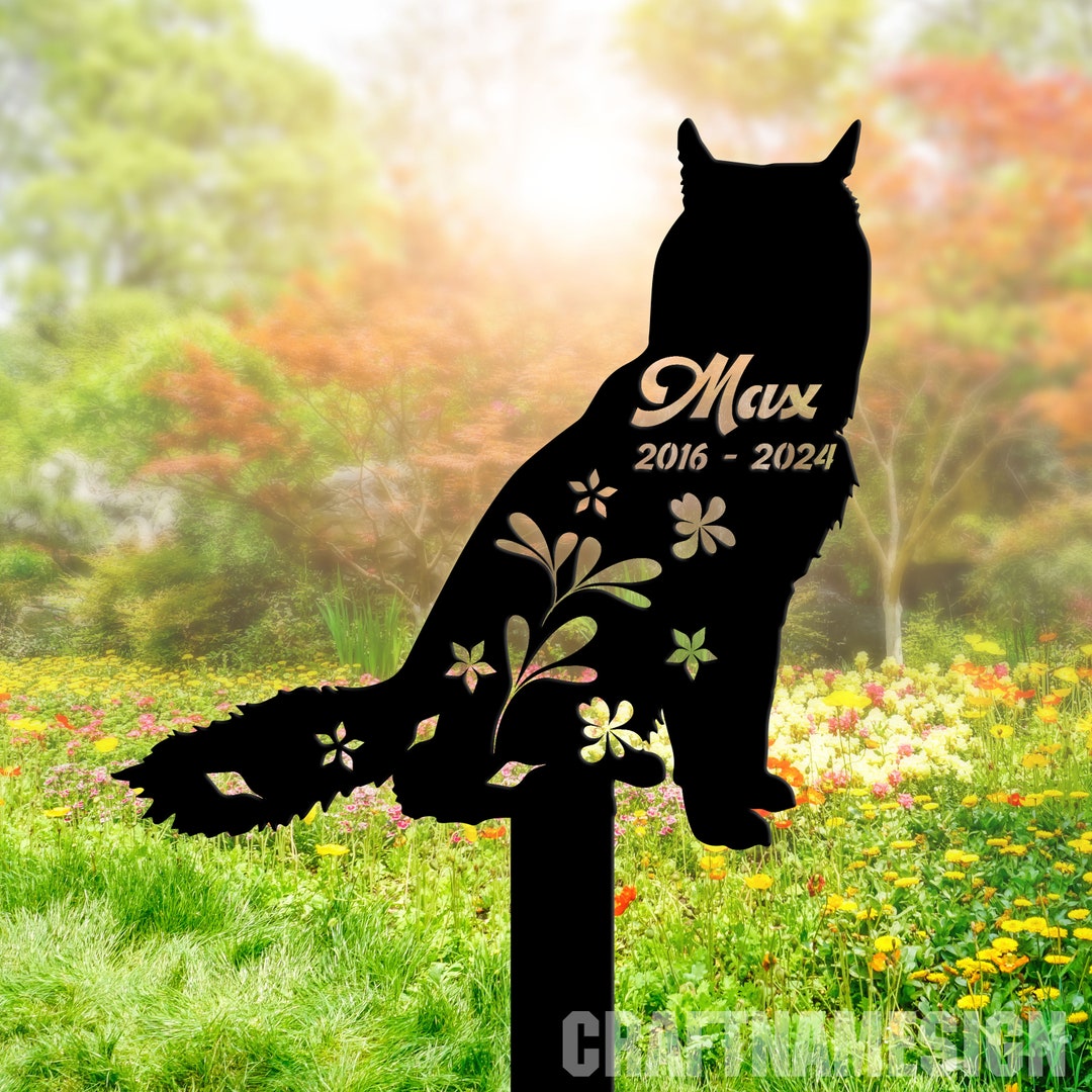 Custom Siberian Husky Dog Memorial Stake, Personalized Husky Dog Garden ...