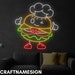 Burger Chef Led Sign, Burger Chef Kitchen Neon Sign, Custom Neon Sign ...