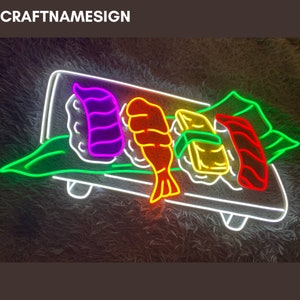 Japanese Sushi Neon Sign, Japanese Sushi Led Sign, Custom Neon Sign ...