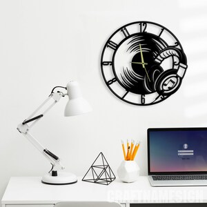DJ Wall Clock, Wall Clock Unique for Home Decor and Wall Arts ...