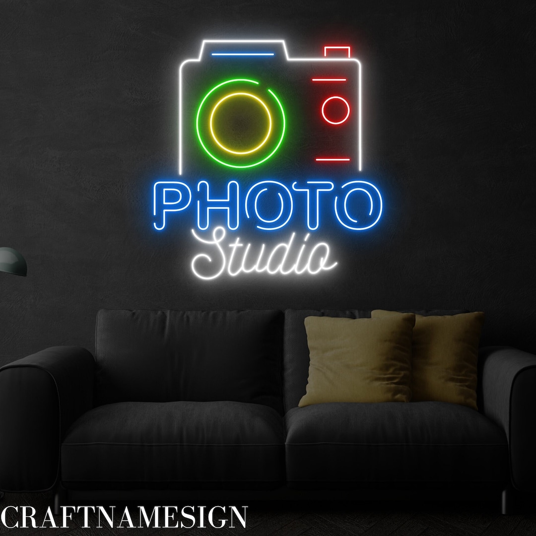 Photo Studio Led Sign, Photo Studio Neon Sign, Custom Neon Sign ...