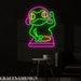 Frog DJ Neon Sign, Frog DJ Led Sign, Custom Neon Sign, Gifts for Kids ...
