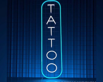 Custom Tattoo Studio Neon Light, Tattoo Salon Led Sign, Tattoo Artist ...