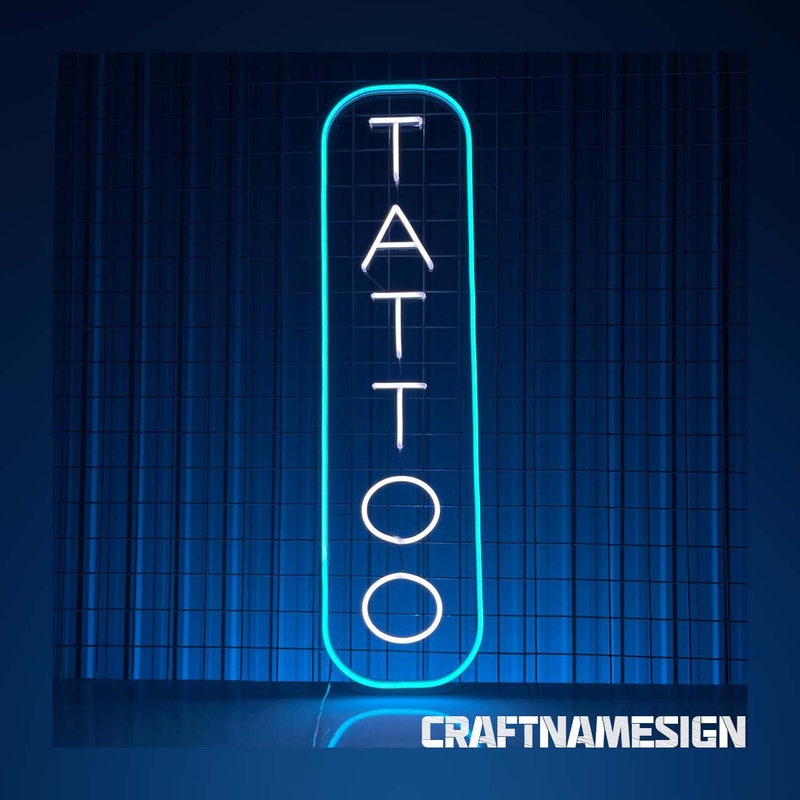 Tattoo Neon Sign - Etsy