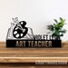Custom Wooden Art Teacher Desk Name Plate Teacher Metal - Etsy