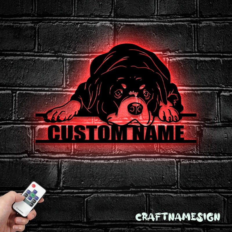 Rottweiler Sign - Etsy