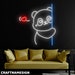 Peeking Panda Bear Neon Sign, Panda Led Sign, Custom Neon Sign, Panda ...