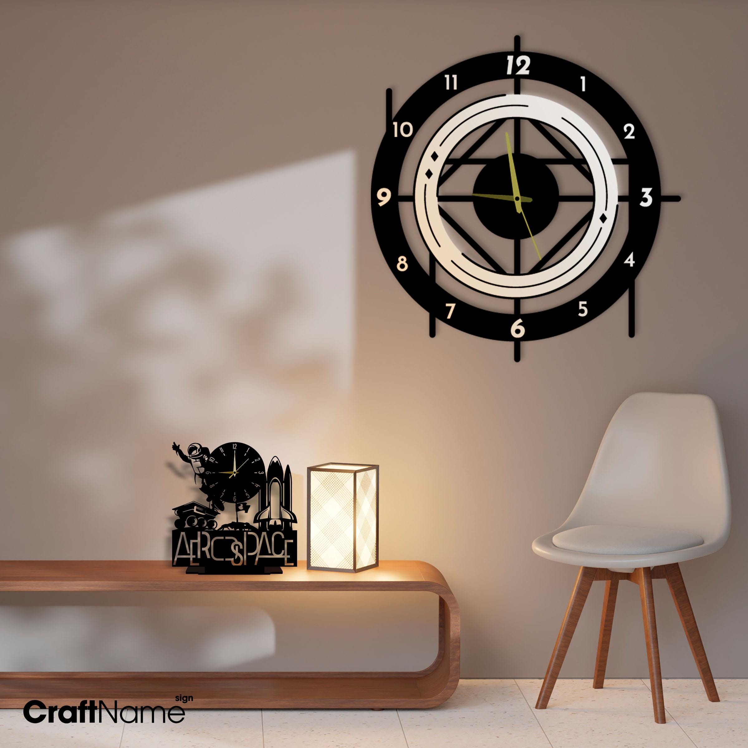 Aerospace Engineer Desk Clock Metal Sign, Personalized Aerospace ...
