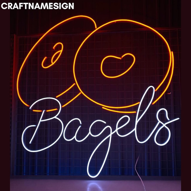 Bagel Art - Etsy