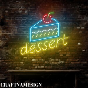 Grand Opening Dessert Led Sign, Open Dessert and Coffee Shop Neon Sign ...