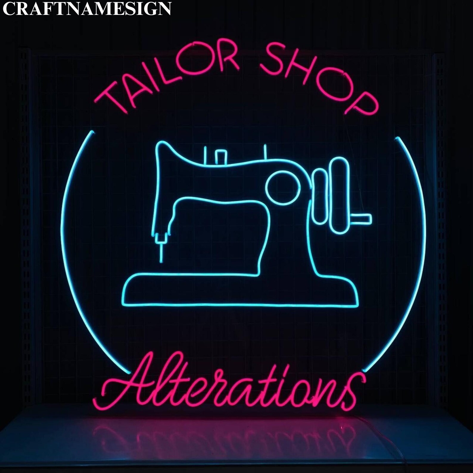 Custom Tailor Shop Neon Sign, Tailor Shop Decor, Custom Neon Sign ...