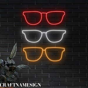 Eyewear Optometry Clinic Wall Led Light, Eyewear Neon Signs, Custom ...