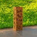 Rustic Rusty Dragonfly Metal Garden Column, Landscape Design Yard Decor ...