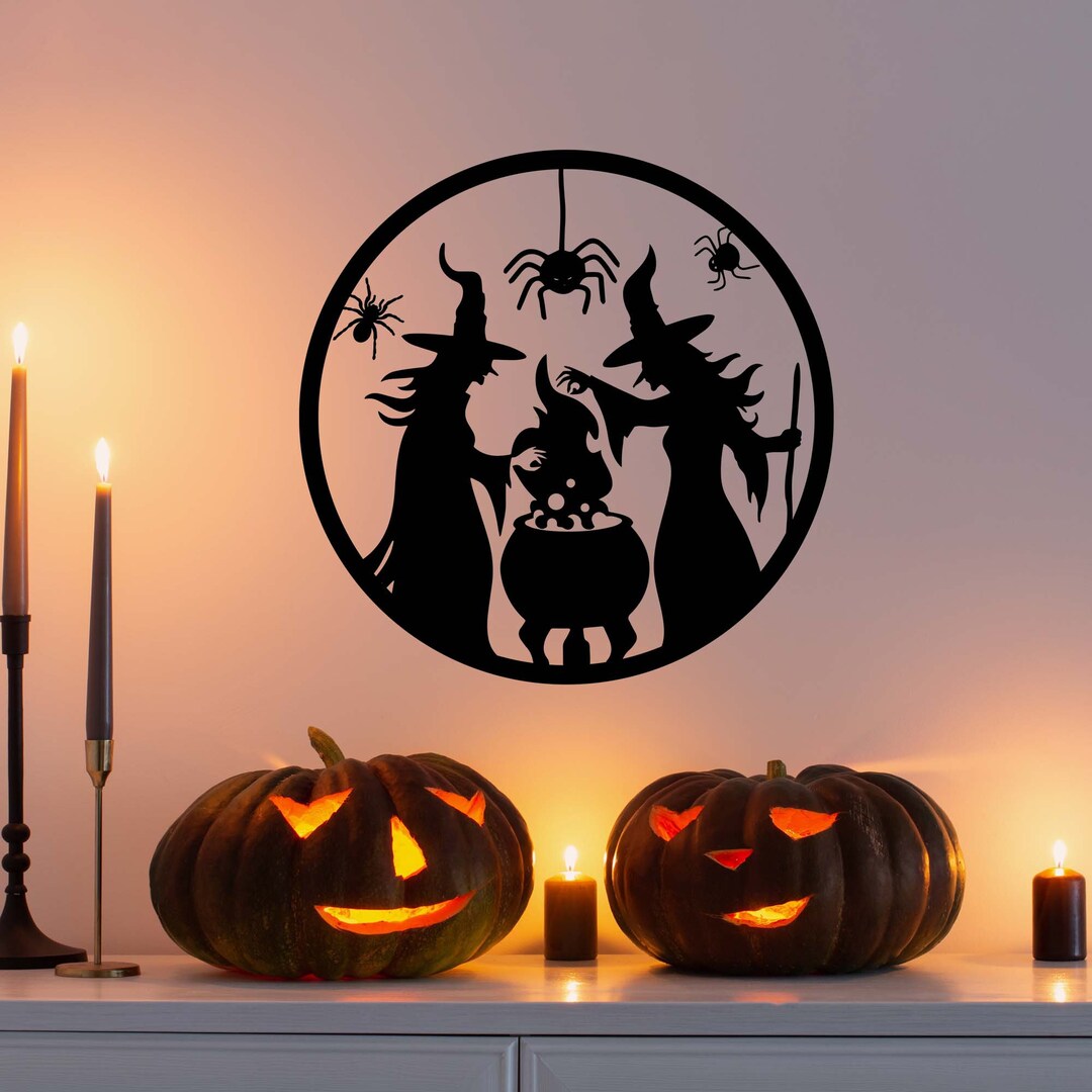 Custom Witch Metal Sign Welcome Sign Halloween Decor Witch - Etsy