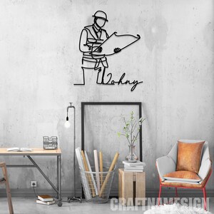 Custom Architect Metal Wall Art LED Light, Personalized Architect Name ...