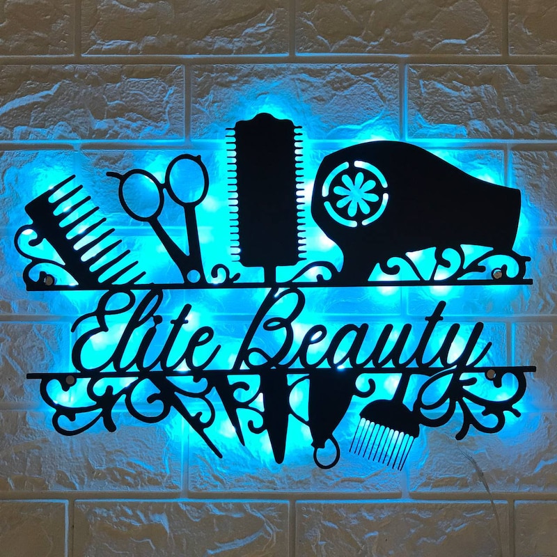 Led Hair Stylist Sign - Etsy