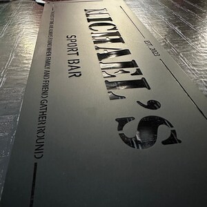 Custom Modern Dance Metal Wall Art LED Lights | Personalized Girl ...