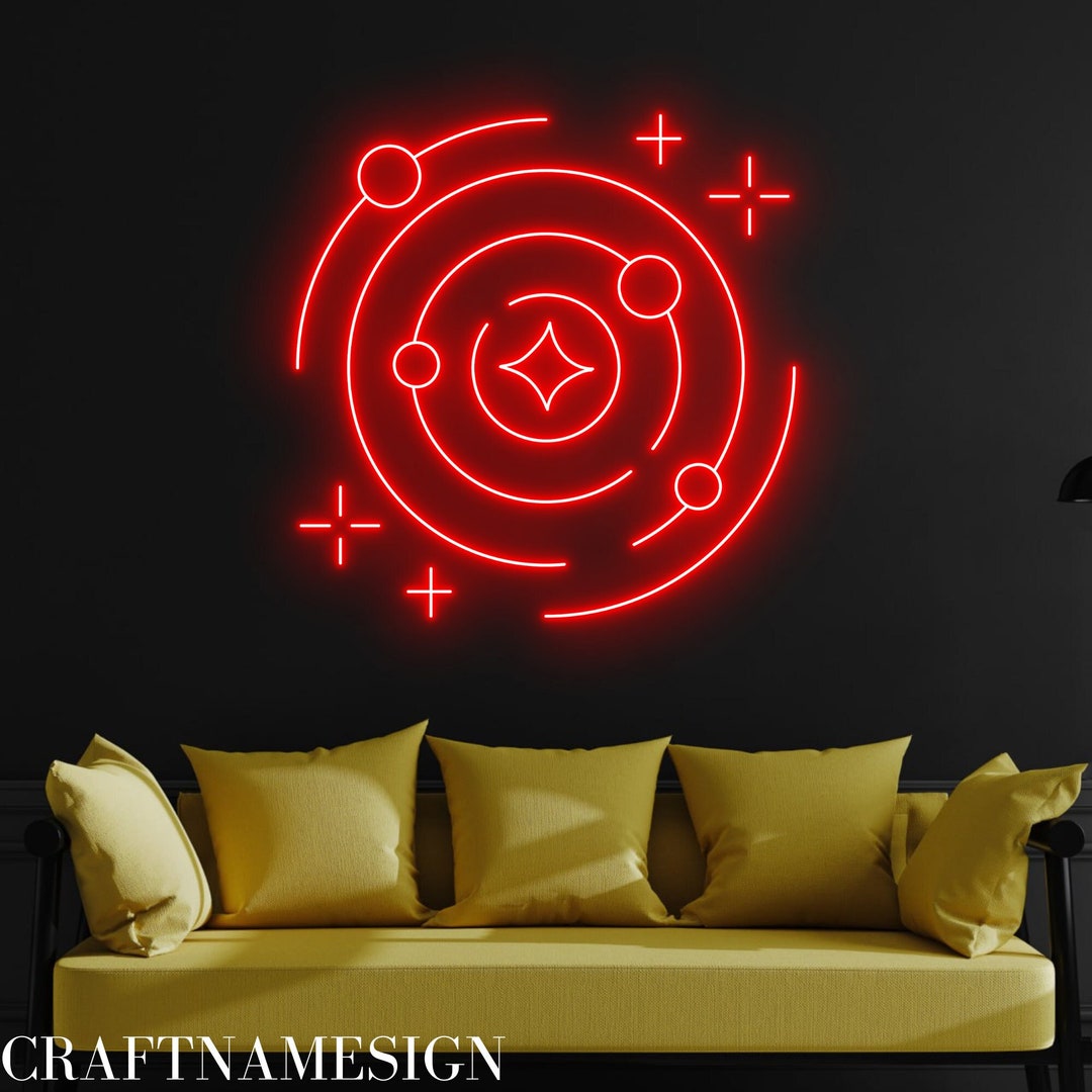 Universe Neon Sign, Galaxy Stars Led Sign, Custom Neon Sign, Bedroom ...