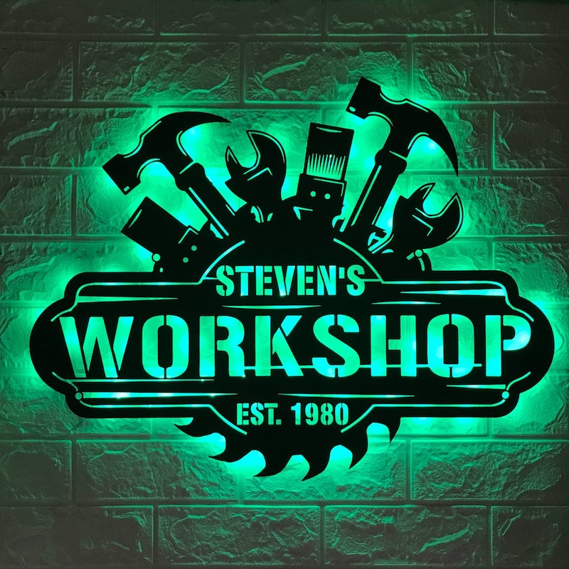 Workshop Sign - Etsy