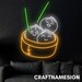 Dumpling Neon Sign, Dimsum Led Sign, Custom Neon Sign, Dumpling ...