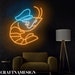 Cool Shrimp Captain Led Sign, Shrimp Neon Sign, Custom Neon Sign ...