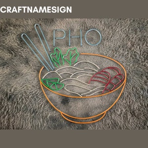 Vietnamese Pho Led Sign, Pho Neon Sign, Custom Neon Sign, Vietnamese ...