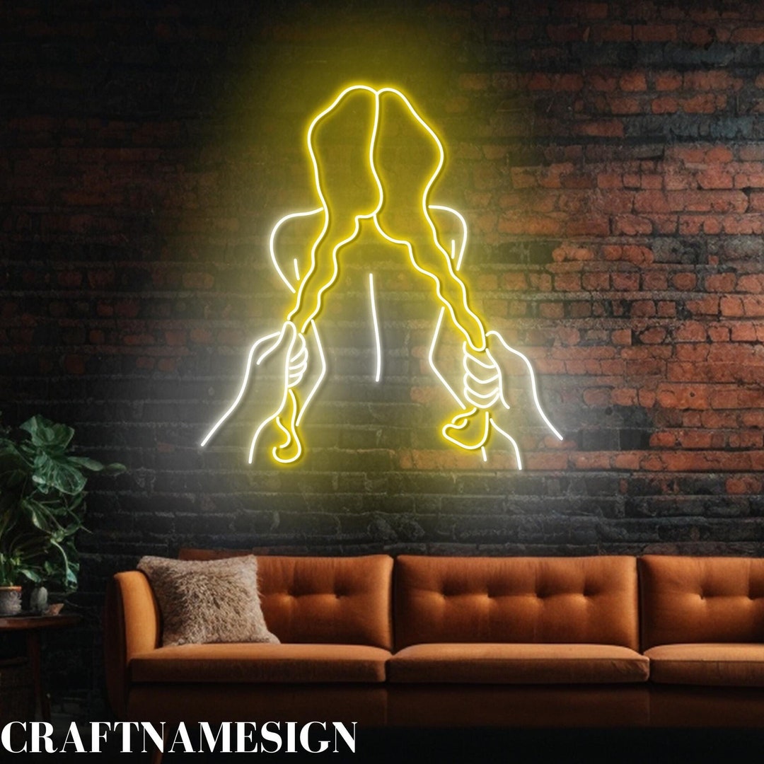 Sensual Doggy Sex Pose Neon Sign, Posing During Sex Led Sign, Custom ...
