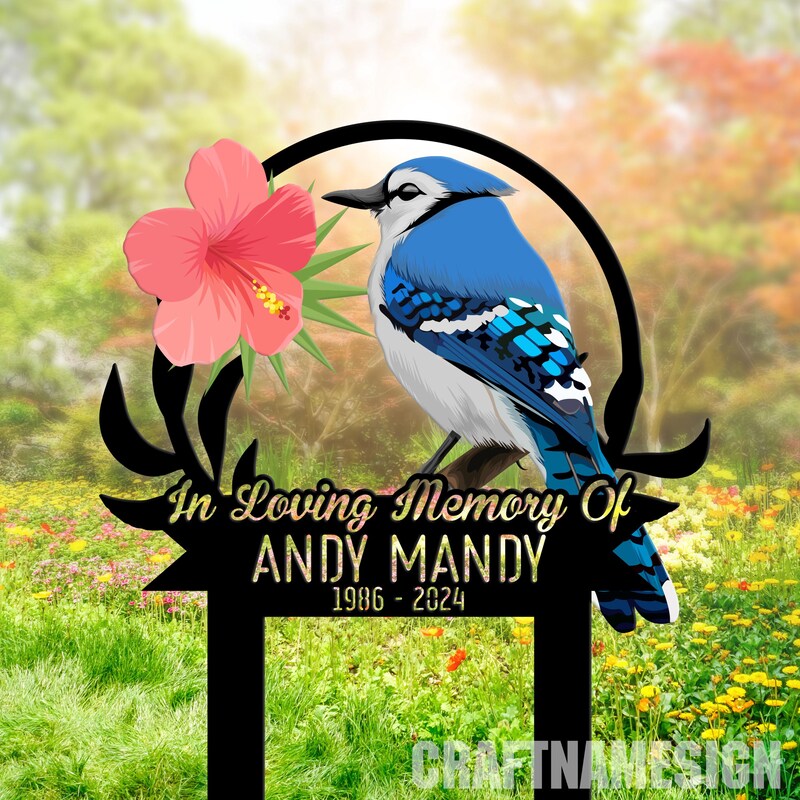 Bird Memorial - Etsy