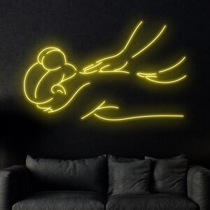 Female Spa Neon Sign, Girl Spa Salon Led Sign, Custom Neon Sign, Beauty ...