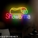 Shawarma Neon Sign, Shawarma Led Sign, Custom Neon Sign, Kebab ...