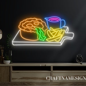 Meat Pie Neon Sign, Meat Pie Led Sign, Custom Neon Sign, Australian ...