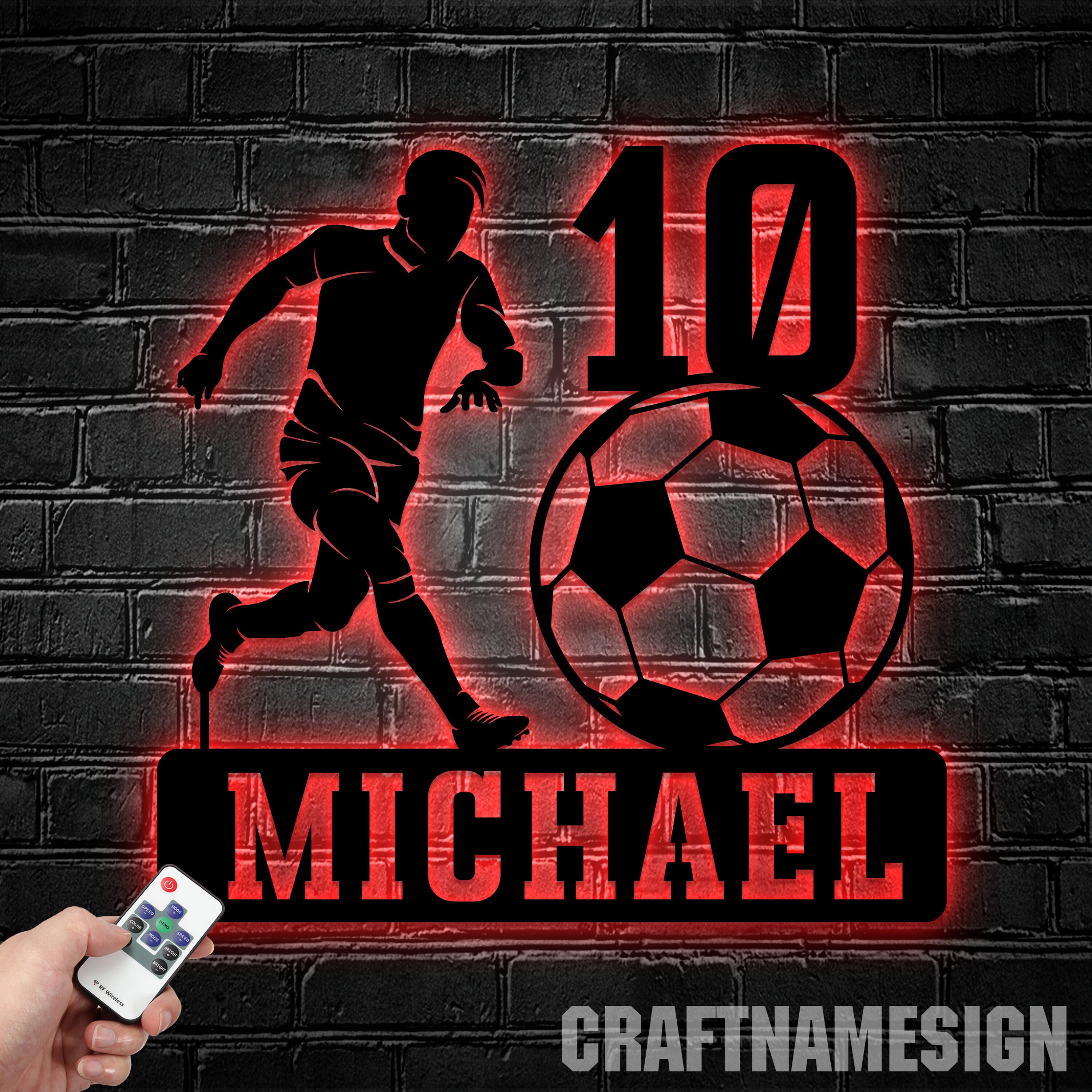 Cute Soccer Fan Signs