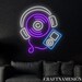 MP3 Player Neon Sign, MP3 Player Led Sign, Custom Neon Sign, MP3 Record ...