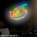 Healthy Fruit Salad Neon Sign, Vegetable Salad Led Sign, Salad Neon ...