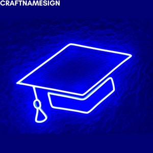 Graduation Cap Neon Sign, Graduation Cap Led Sign for Graduation Party ...