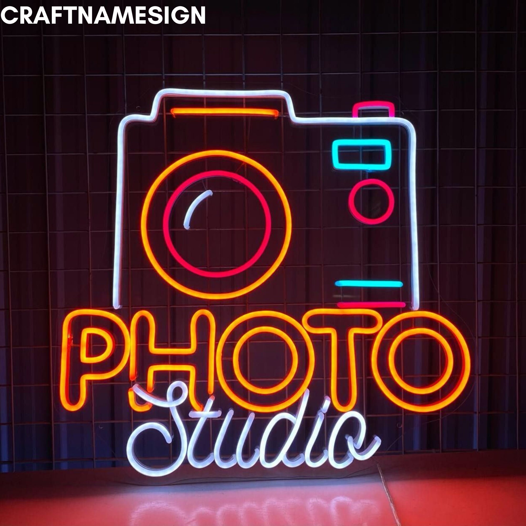 Photo Studio Neon Sign, Photo Studio Led Sign, Custom Neon Sign ...
