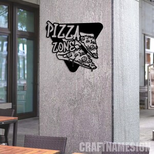 Pizzeria Sign, Pizza Sign, Shop Sign, Kitchen Decor, Personalised Gifts ...