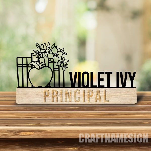 Desk Name Plates for Assistant Principal - Etsy