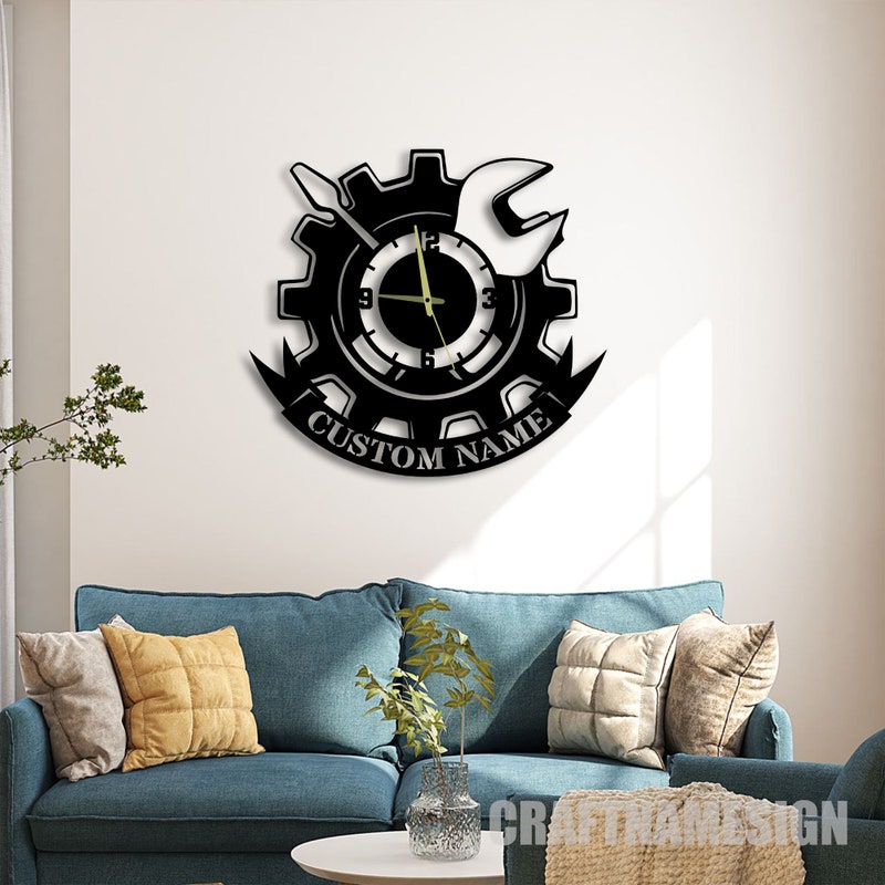 Unique Wall Clock - Etsy