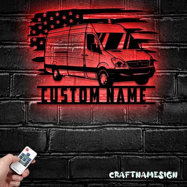 Delivery Van Neon - Etsy