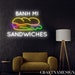 Banh Mi Sandwiches Led Sign, Vietnamese Banh Mi Neon Sign, Custom Neon ...