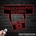 Personalized Photographer Metal Sign,custom Camera Sign, Camera Wall ...