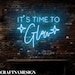 It's Time to Glow Neon Sign, Beauty Salon & Spa Led Sign, Custom Neon ...