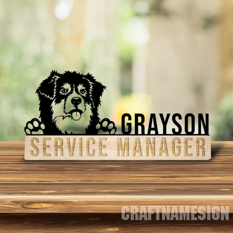 Custom Dog Name Plate - Etsy